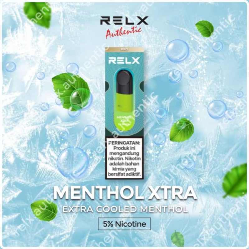 Jual Relx Infinity Pods Pro Menthol Xtra 100% Authentic - Cartridge ...