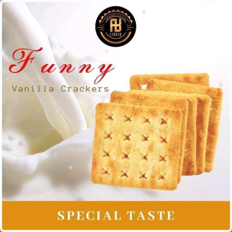 Jual Funny Vanilla Crackers 60ml By Ar Liquid - Premium Liquid Vape ...