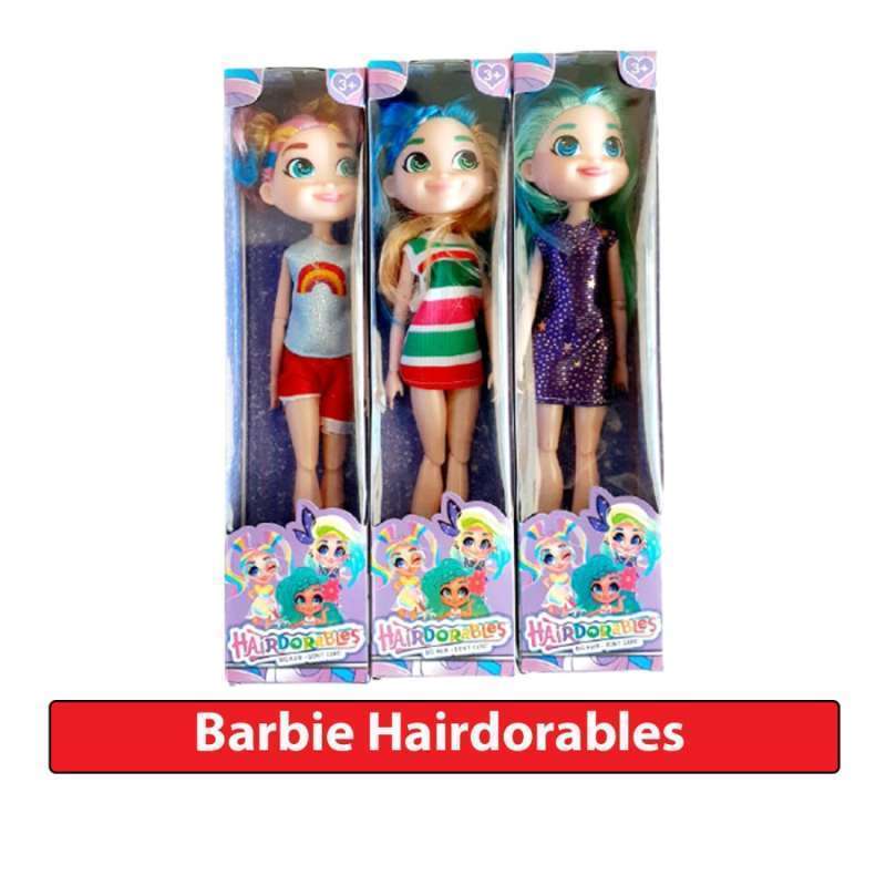Jual Barbie Hairdorables, Mainan Barbie di Seller Mubarok Mart ...