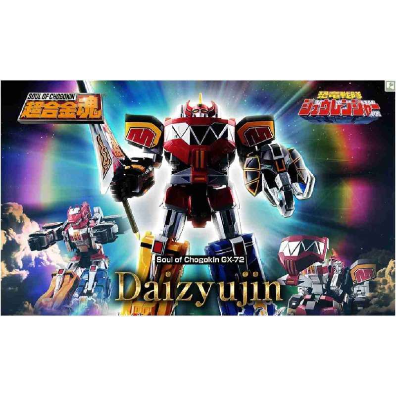 Jual Original Soc Gx-72 Power Rangers Megazord Daizyujin -new & Very ...