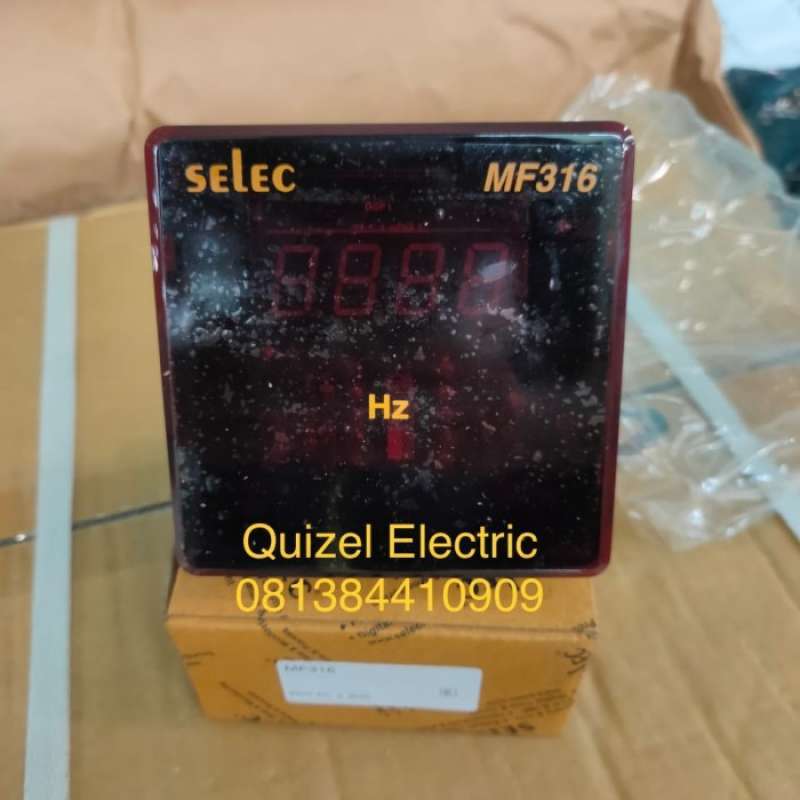 Promo Digital Frequency Meter Digital Led Hz Meter 1phase 2 Wire 96x96 ...