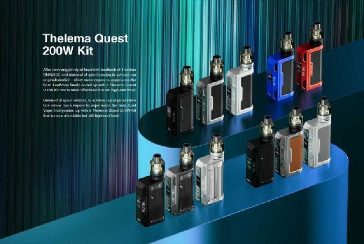 Jual Thelema Quest 200w Mod Kit Carbon Version + Ub Pro Tank By Lost ...