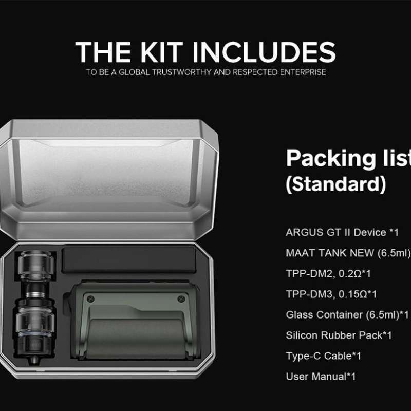 Jual Voopoo Argus Gt2 200w Mod Kit + Maat Tank / Argus Gt Ii Gt 2 Mod ...