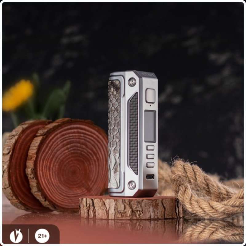 Jual Thelema Solo Dna 100C Box Mod Ss Oyster White 100% Authentic Kode ...