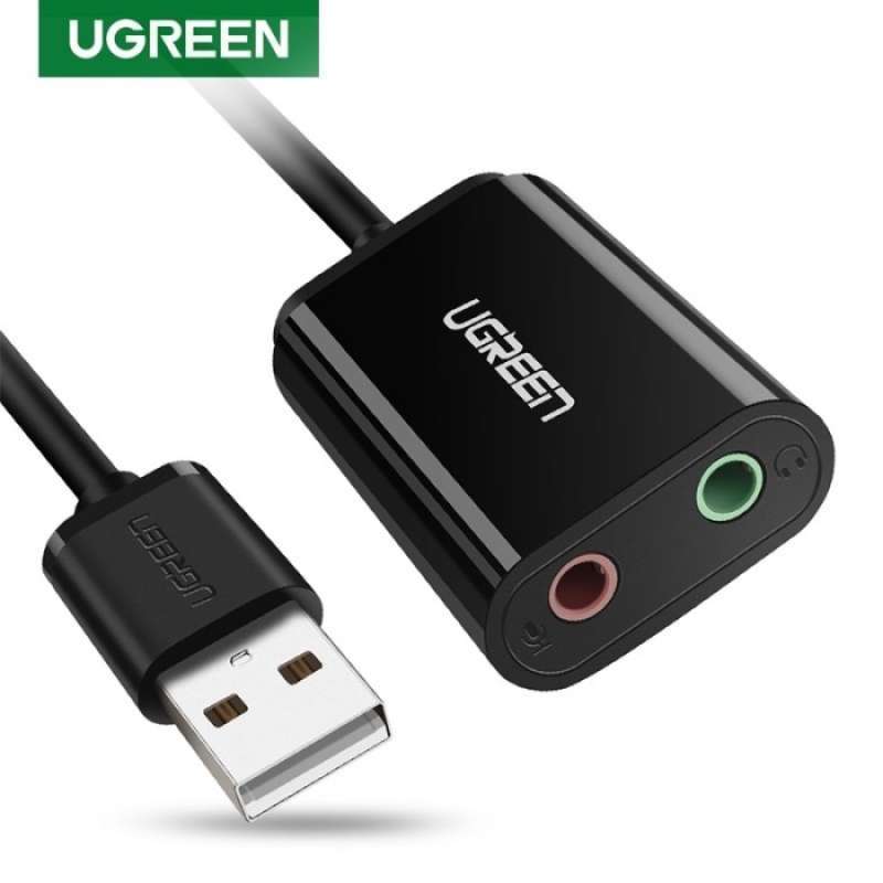 Jual Ugreen Usb Soundcard External Usb Cable Audio Sound Card Mic Audio ...