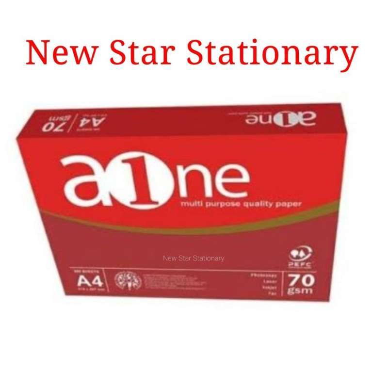 Jual Kertas A4 A1 One 70 Gr Di Seller New Star Stationary - Mabar, Kota ...