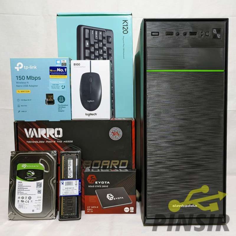 Jual CPU Komputer Rakitan Intel Core I5 RAM 8GB SSD 240GB - Unit Baru ...