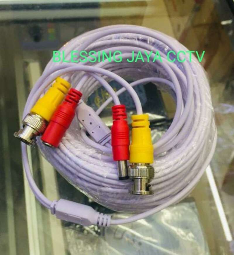 Promo KABEL CCTV 20M SUPPORT SEMUA JENIS CAMERA CCTV SAMPAI 5MP Diskon ...