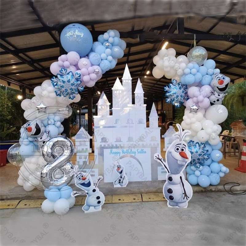 Promo 189 Buah Balon Pesta Tema Disney Frozen Olaf 32 Inci Set Balon ...