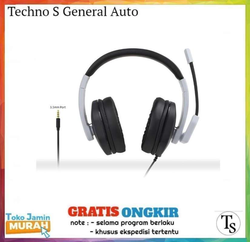 Jual Dobe Stereo Headset Headphone mic PS4 PS5 PC Xbox One Nintendo ...