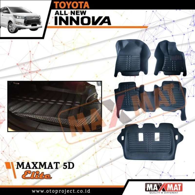 Jual MAXMAT 5D ELITE TOYOTA ALL NEW INNOVA di Seller Jiushop - Gunung ...