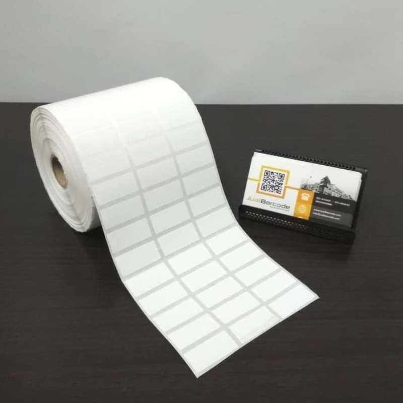 Promo Kertas Sticker Label Barcode 33Mm X 15Mm Tahan Lama Tidak Bisa ...