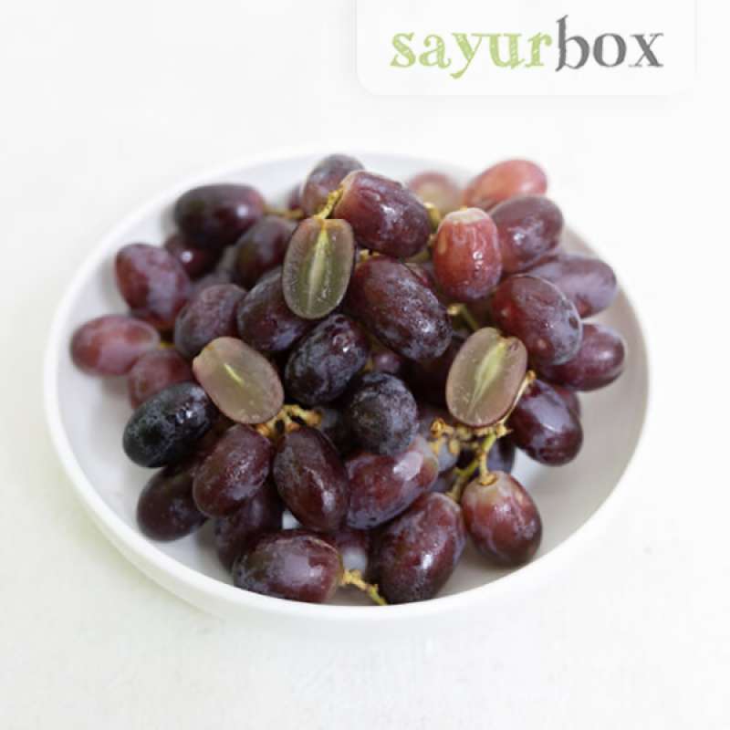 Jual Anggur Merah Seedless Impor Impor 250 gram Sayurbox - JKT Halal di ...