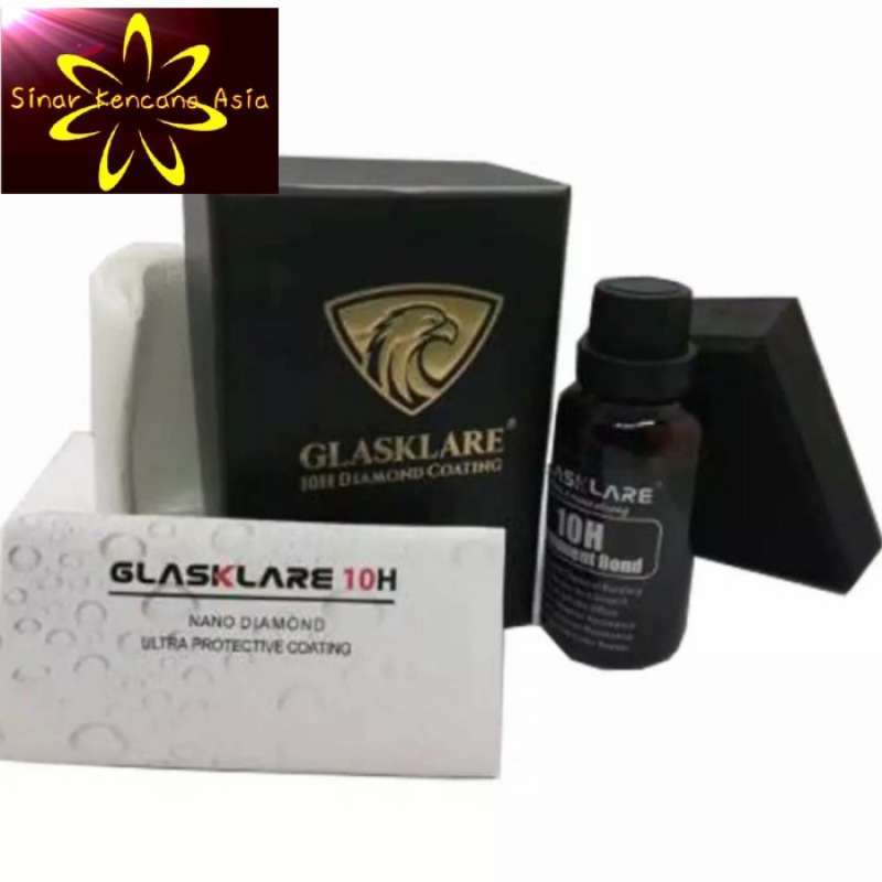 Jual Glasklare Nano Ceramic Diamond Coating 10H Mobil Motor-Blac di ...