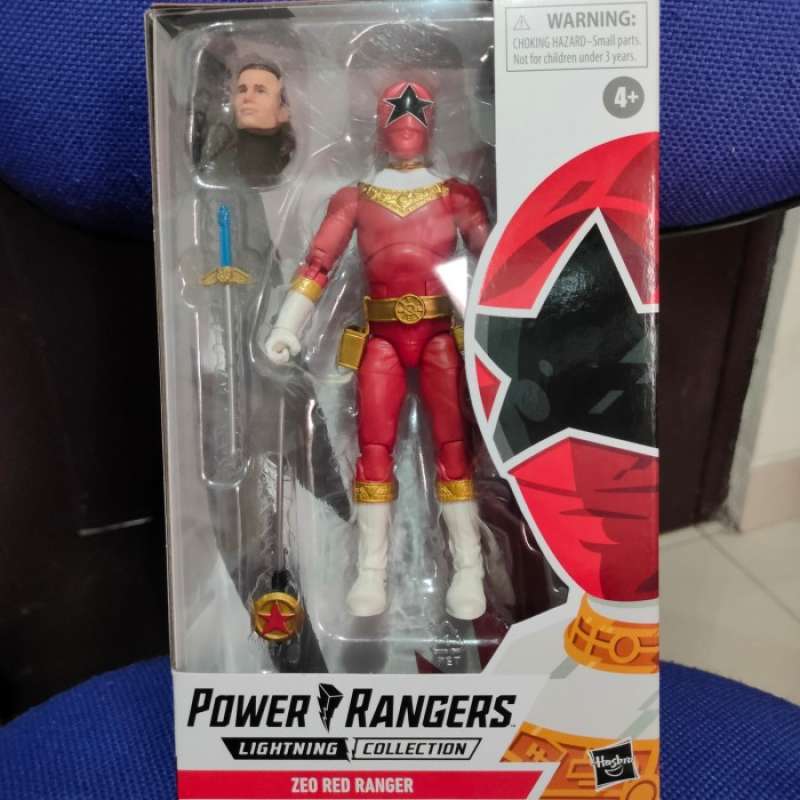 Promo power rangers lightning collection zeo ranger red, zeo ranger 5 ...