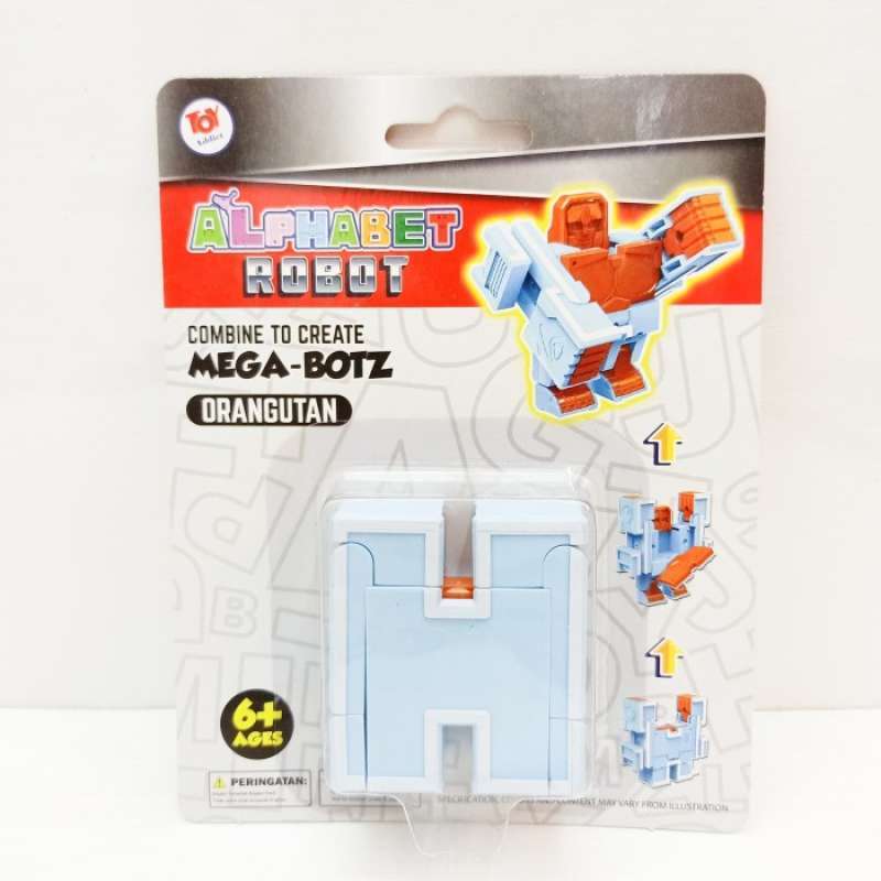 Promo Alphabet Robot H Diskon 32% Di Seller Louellaa Shop - Wanasari ...
