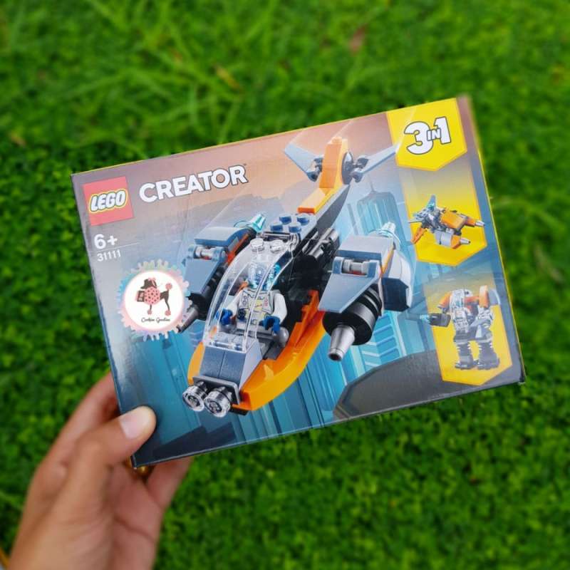 Jual Lego Creator 31111 Cyber Drone di Seller cookieegoodiee - Titi ...