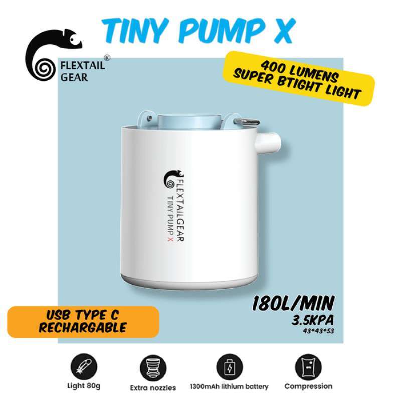 Jual Pompa Elektrik Angin/ Flextailgear Tiny Pump X/ Pompa Matras Angin di Seller maju olahraga ...