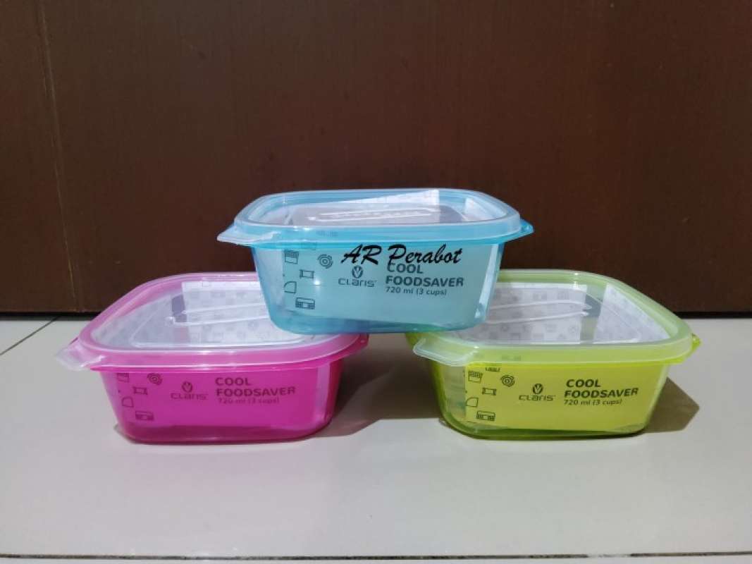 Jual KUBOX Lunch Box Tempat Kotak Makan Plastik Bekal - Regular ...