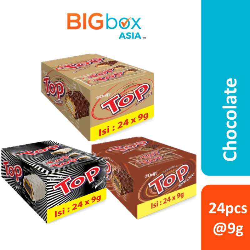 Promo Delfi Wafer Top 9g X 24pcs Diskon 17% Di Seller Bigbox Asia ...