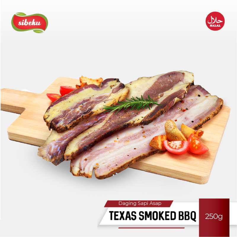Jual Daging Sapi Asap Texas Smoked BBQ Halal 250gr Frozen Food - Sibeku ...