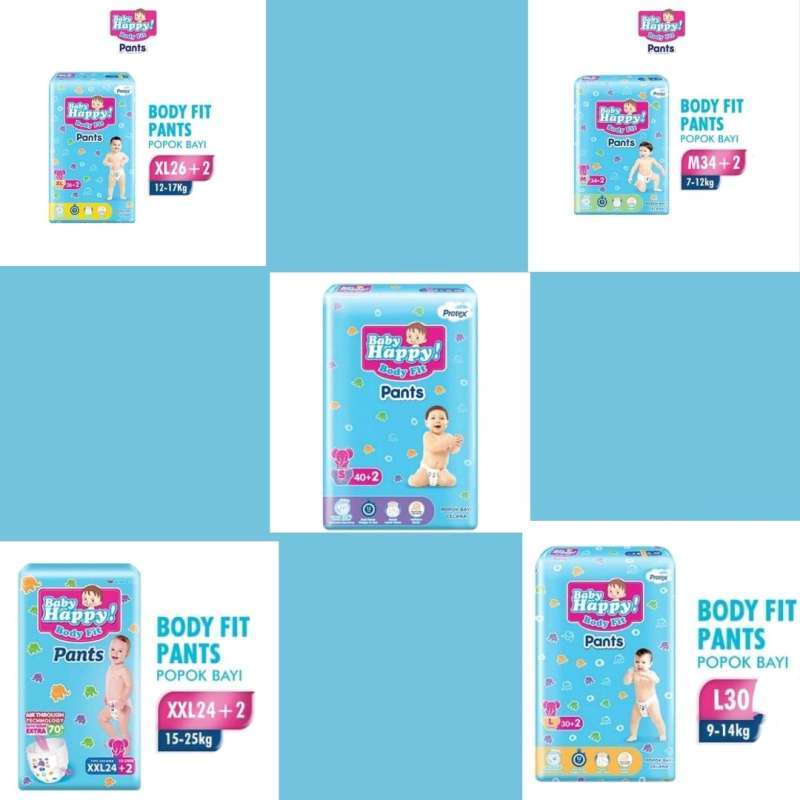 Jual Pampers BABY HAPPY FIT PANTS di Seller Dush shop - Kembangan Utara ...