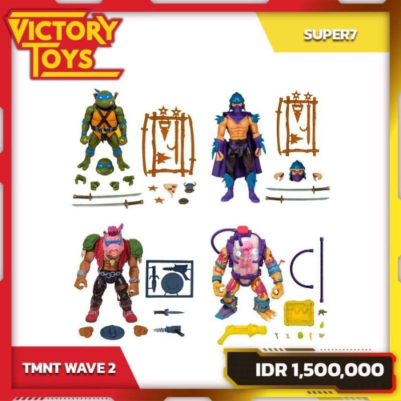 Jual TMNT WAVE 2 SET By Super7 di Seller Victory Toys - Duri Kosambi ...