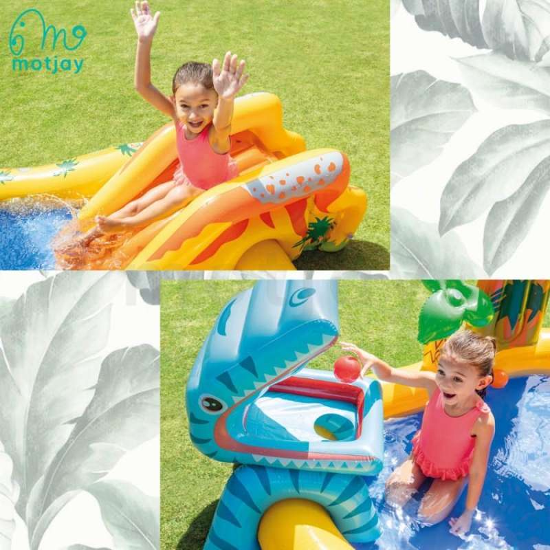 Jual Kolam Renang Dinosaurus Kids Play Center Pool Intex 57444 Di ...