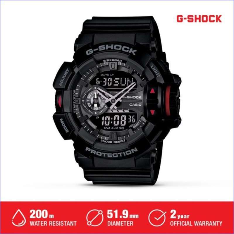Jual Casio G-Shock Magnetic Resistant Original Jam Tangan Pria GA-400-1BDR di Seller MEGA.ID ...