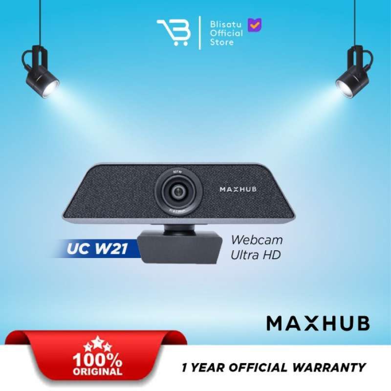 Promo Maxhub Uc W21 | 4K 120 Fov Ultra Hd Usb Webcam And Microphone Diskon 13% di Seller Ghazlan ...