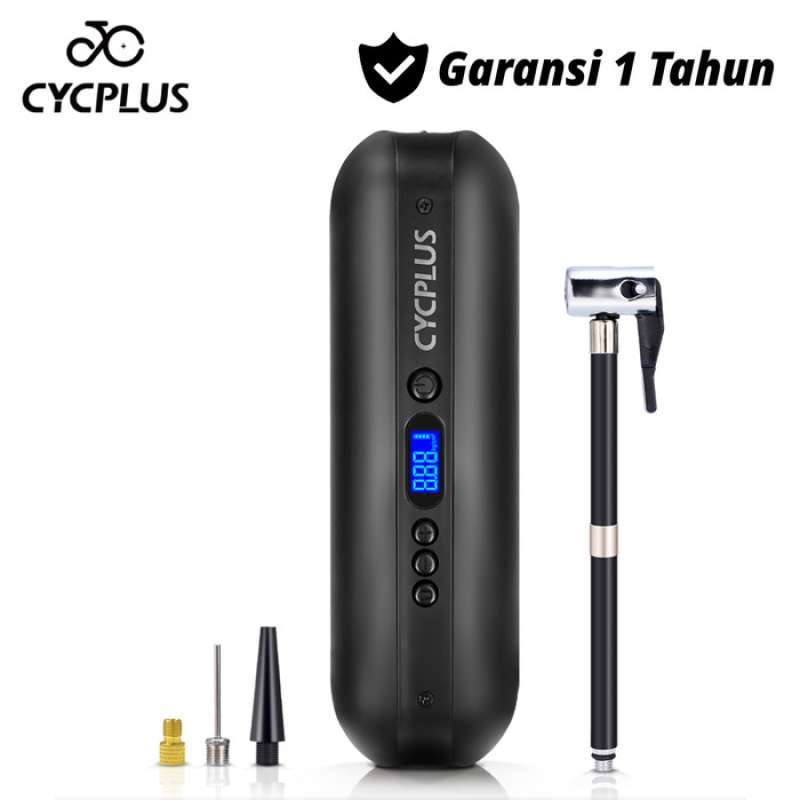 Promo Cycplus Electric Air Pump Inflator Pompa Ban Elektrik Mini ...