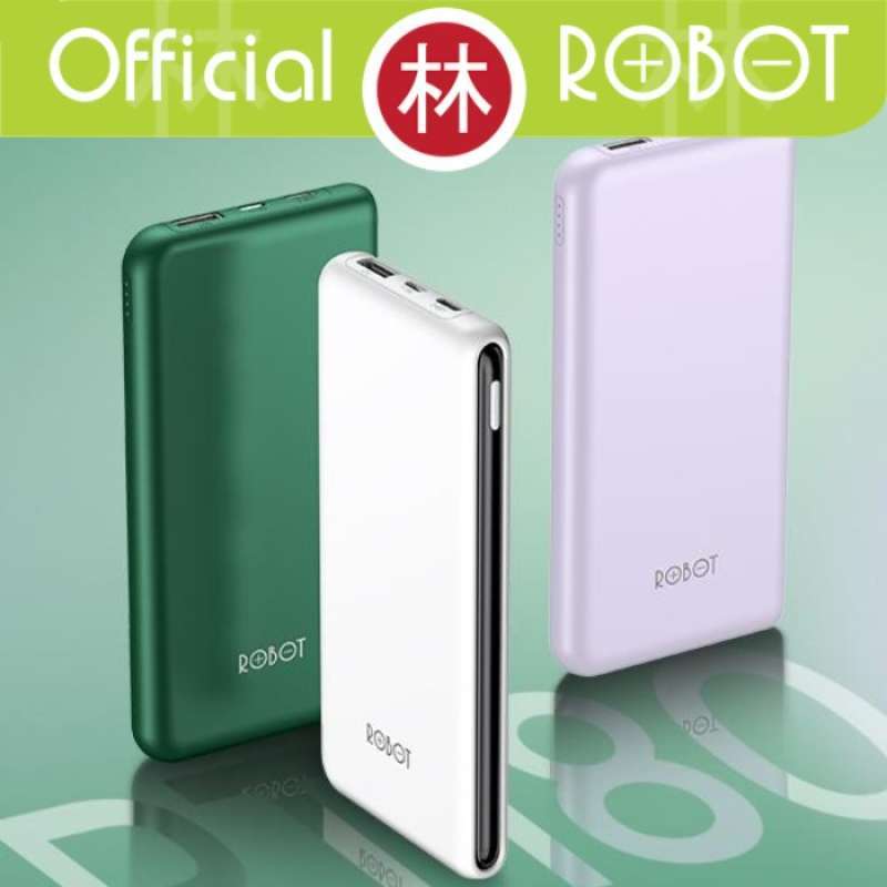 Promo Robot Rt180 10000mah Dual Input Type-c & Micro Usb Power Bank ...