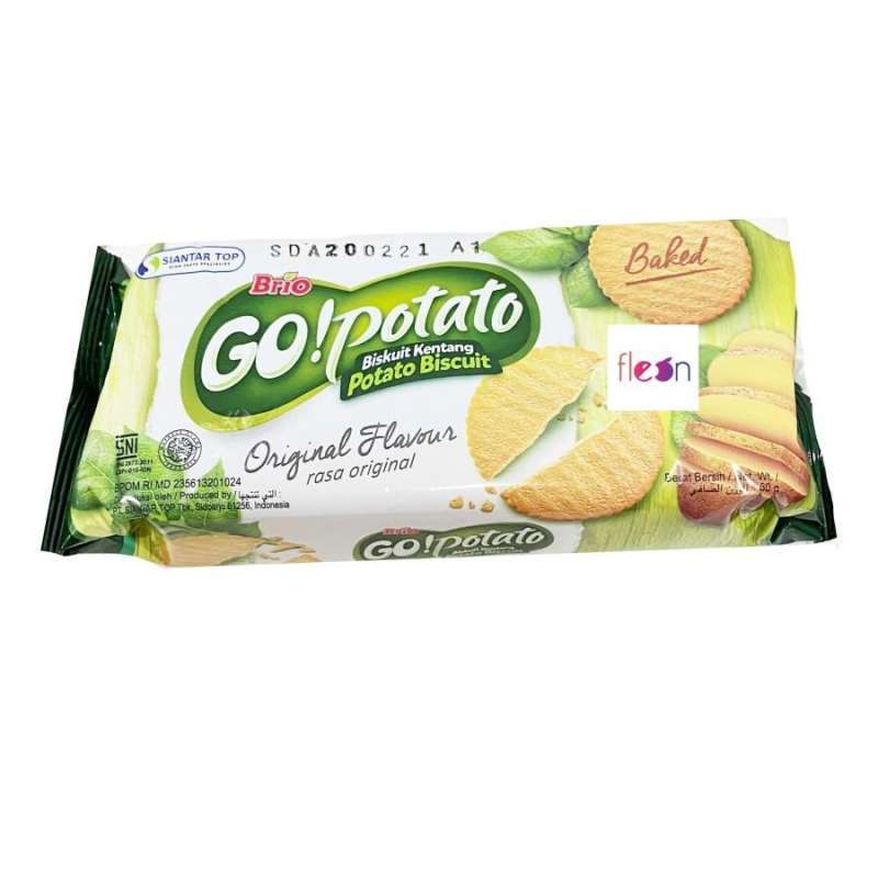 Jual Go Potato Biskuit Kentang 60 Gram di Seller Fleon Shop - Babakan ...