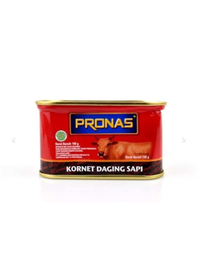 Jual KORNET DAGING SAPI 198 GR PRONAS KALENG BEEF CORNED di Seller ...