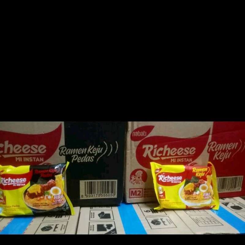 Promo Richeese BY Nabati Mie Instan Kuah Ramen Keju level 3 ! Pedasnya ...