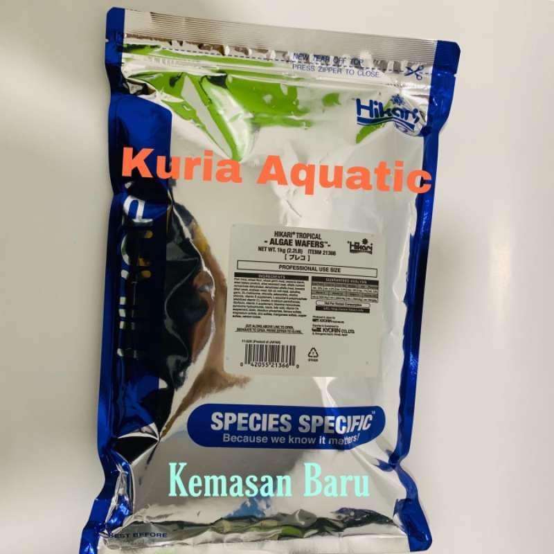 Jual Hikari Algae Wafers / Wafer 1Kg / 1 Kg / 1000G Pakan Ikan Pemakan ...