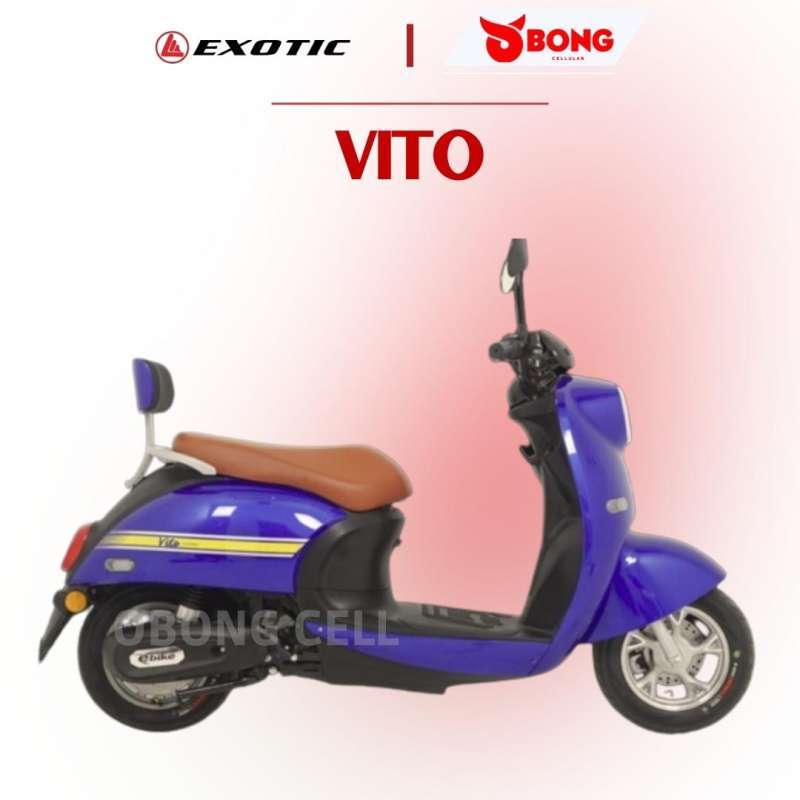 Jual Sepeda Motor Listrik Exotic Vito New Garansi Resmi Di Seller Obong ...