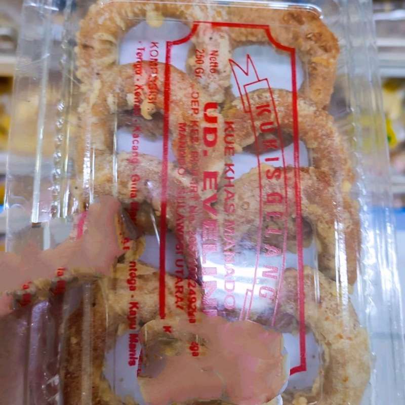 Jual Kue Gelang/khas Manado/250g/ole Ole Manado Di Seller Fourg.id ...