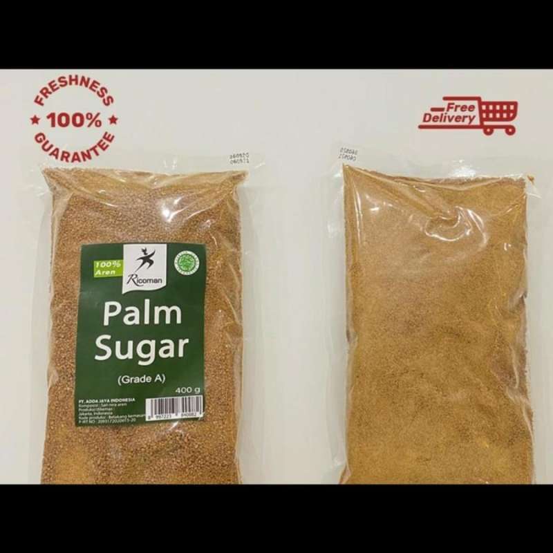 Jual Palm Sugar 400 gr ricoman gula aren di Seller Sukses abadi 1 ...