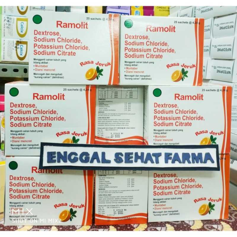 Promo Ramolit Rasa Jeruk-Box Isi 25Sachet-Obat Dehidrasi-Rama-Murah ...