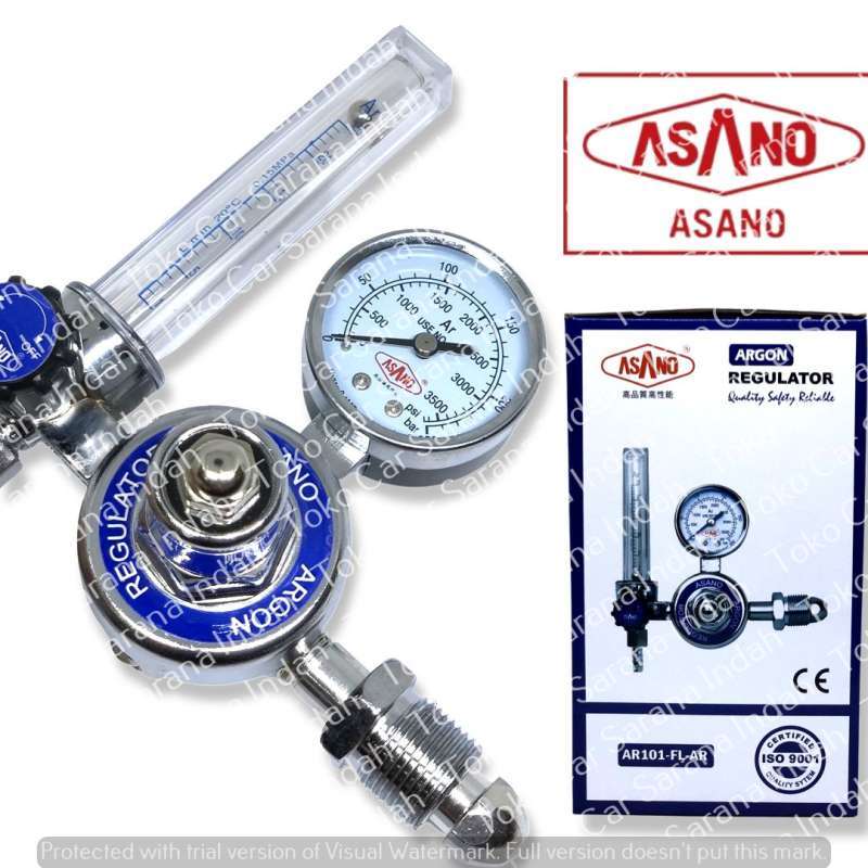 Jual ASANO REGULATOR LAS ARGON - TABUNG LAS ARGON TIG WELDER LAS ...