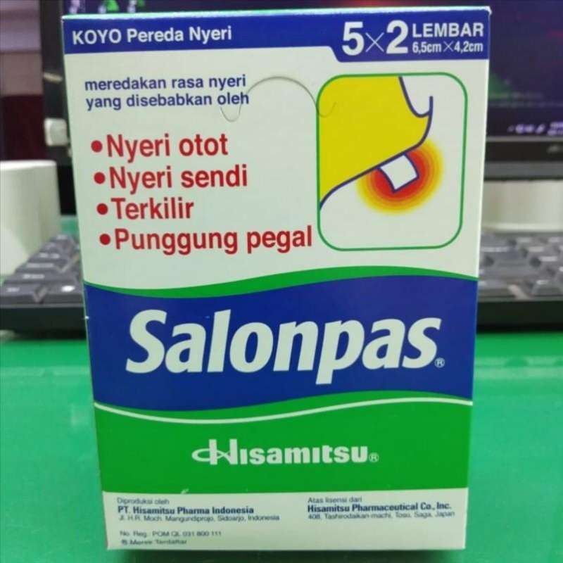 Jual Salonpas koyo biru hijau per Sachet (10 lembar) di Seller Agustina ...