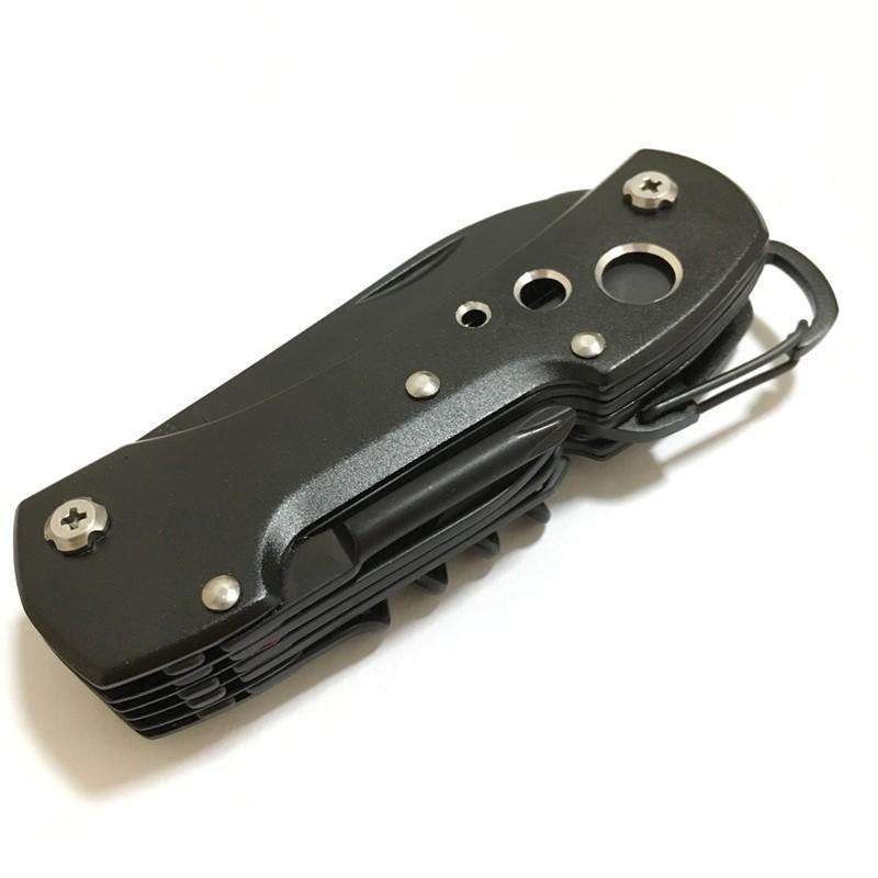 Jual Swiss Army Pocket Knife Edc Multifungsi Titanium - Mke16 - Black ...