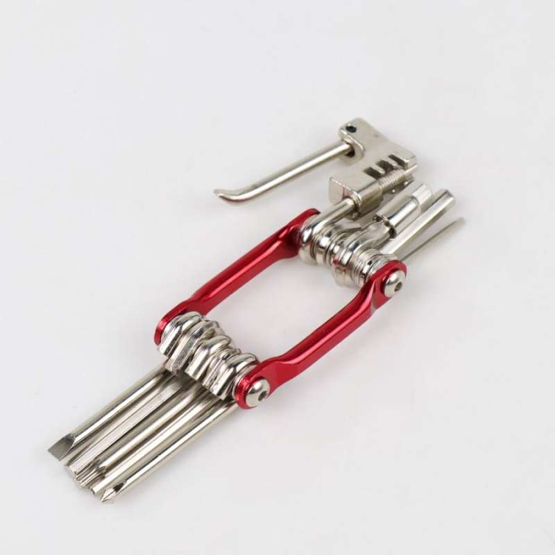 Jual Swiss Army Pocket Knife Edc Multifungsi Titanium - Mke16 - Black ...