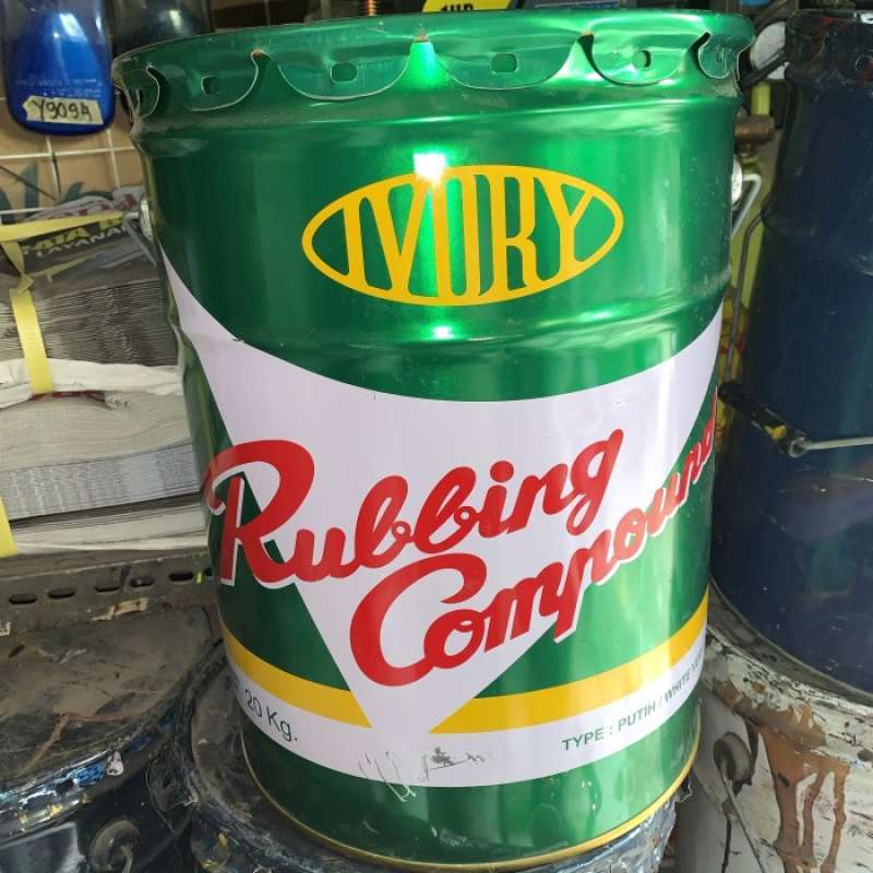 Jual Rubbing Compound Ivory Putih 20kg Ukuran Pail Di Seller ...