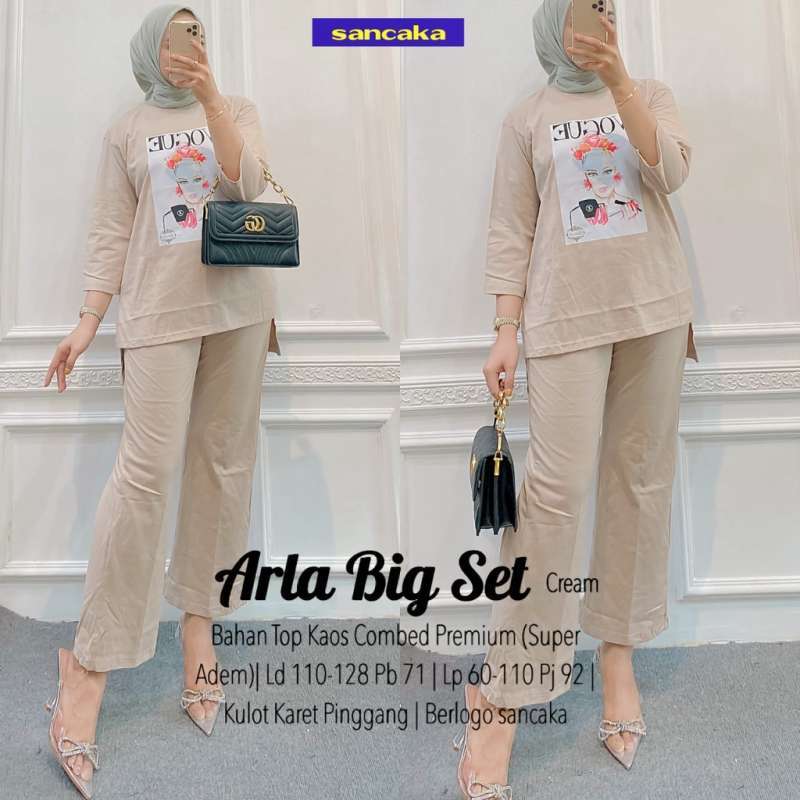 Jual Pakaian ARLA BIG SET By SANCAKA 28/9 di Seller Isabel Women ...