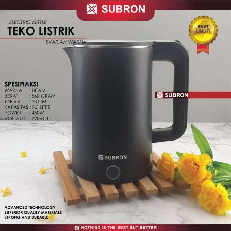 Jual Subron Teko Listrik Hitam Ek-2.0 Di Seller Harapan Baru Home ...