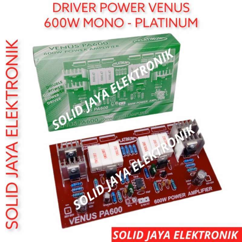 Jual KIT DRIVER POWER VENUS 600W AMPLIFIER AMPLI MONO PA600 PLATINUM ASLI di Seller Toko Atas ...