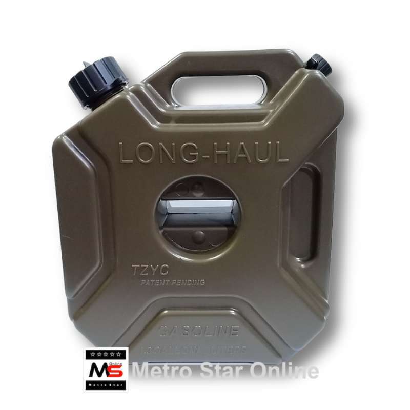 Jual Jerigen Plastik 5 liter cocok untuk cadangan Bensin Motor - Hijau ...