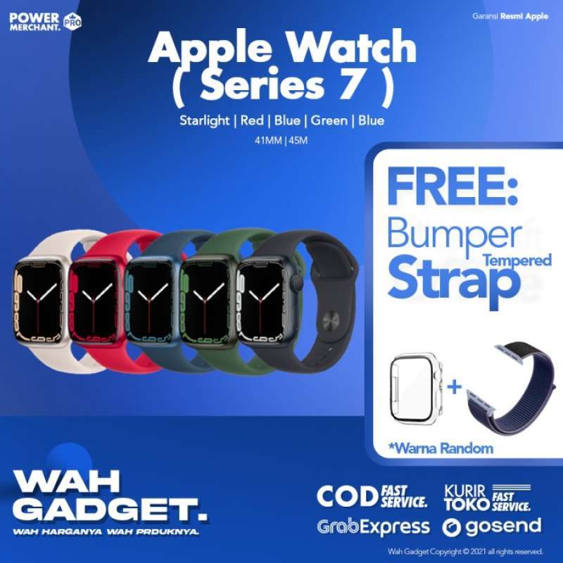 Jual Watch Series 7 41mm 45mm / iWatch 7 2021 - Garansi 1 Tahun - Nike ...